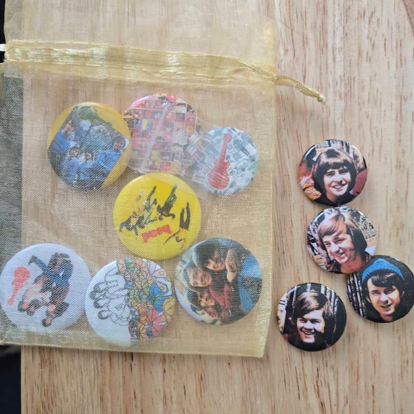 Bob Dylan Pin-back Buttons ~ 8-pack - Etsy