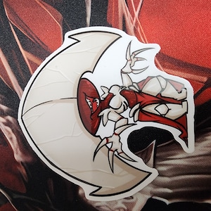 Chibi Sheoldred, Whispering One Sticker Inspired by Magic the Gathering ...