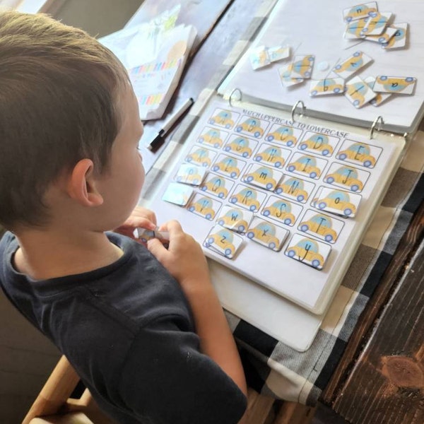 English SPANISH LEARNING BINDER for Kids, Educational Adapted Pre-k ...