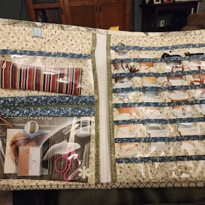 Cross Stitch Folder-needlework Storage Bag-cross Stitch Travelers Case ...