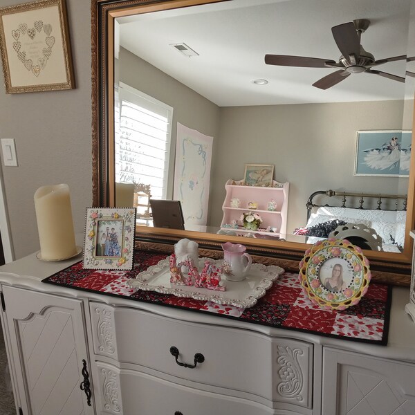 Quilted Table Runner, Quilted Fall Table Runner, Fall Runner, Quilted ...