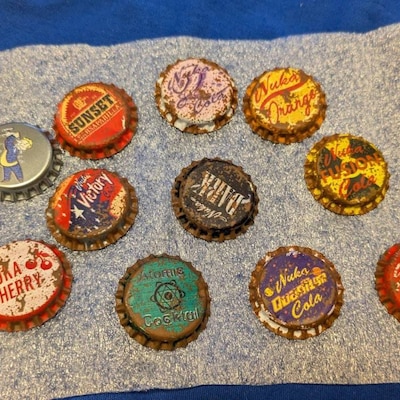10 Fallout Unofficial Bottle Caps or Fridge Magnets in Weathered/clean ...
