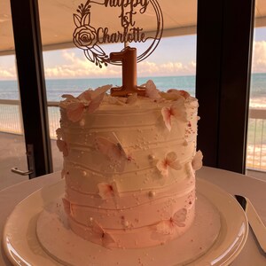 Fern Leaf Greenery Edible Icing Cake Wrap Topper - Etsy