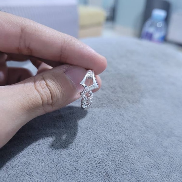 Jujutsu Kaisen Inspired Yuta Okkotsu Ring Necklace, JJK, Custom Name ...