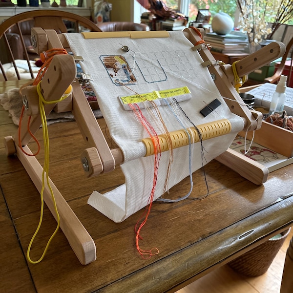 Needlework Frame, Bead Embroidery Frame, Scrooling Frame Cross Stitch ...