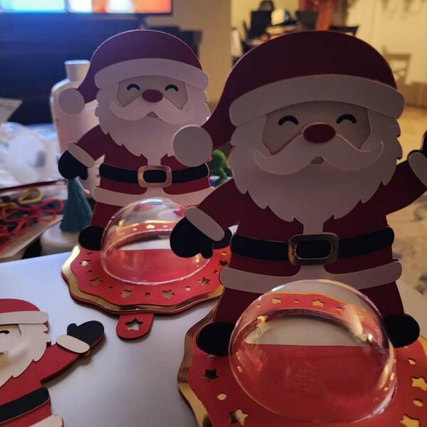 Christmas Candy Dome Bundle, Christmas Candy Holder Svg Cut Files ...