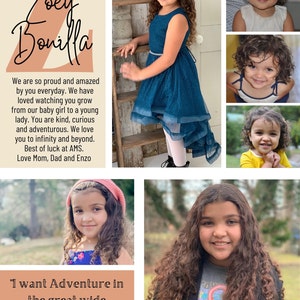 Yearbook Ad Template, Cheer Sports Program Ad, Editable in CANVA, Full ...