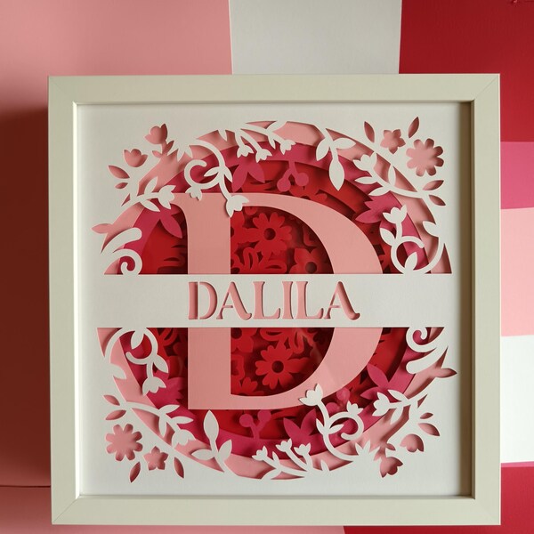 3D Baby Born Shadow Box Svg Bundle for Kids, Baby Birth Shadow Box ...