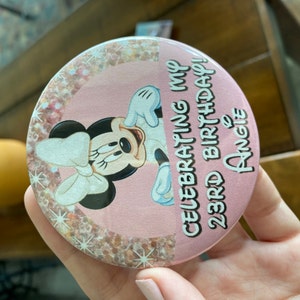 Fighting Breast Cancer Disney Buttons Breast Cancer Survivor Buttons ...