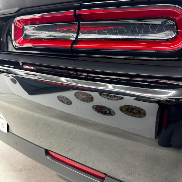 Solid Honeycomb Brake Light/reverse Light Decal Overlay Fits Dodge ...
