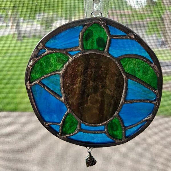Easy Rose Art Deco Suncatcher Stained Glass Pattern Download - Etsy