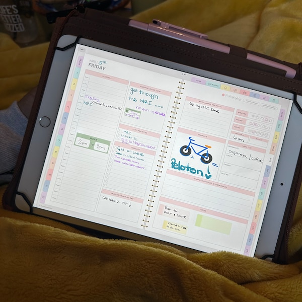 Goodnotes Template, Monthly Habit Tracker, Daily Habit Planner, iPad ...