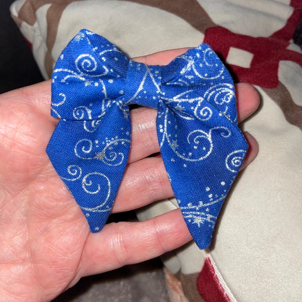 Safari Sailor Bow, Animal Bow, Exotic Hair Bow, Jungle Hair Clip, Hair ...