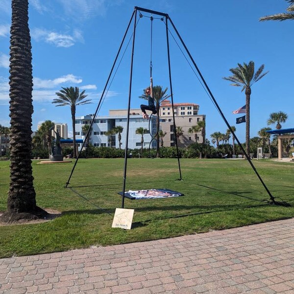 Aerial Quad Rig 20ft Free Shipping (adjustable Rig) - Etsy