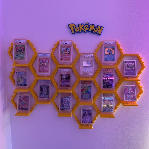 PSA Stand | Pokemon Trading Card Stand Shelfs | Display Personal ...
