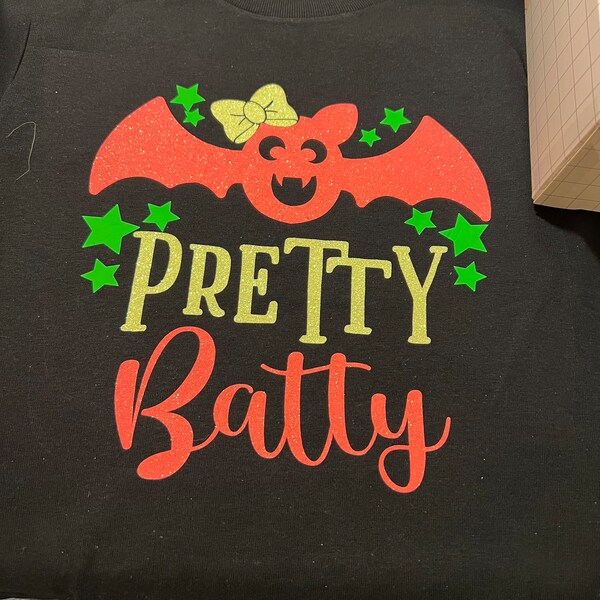 Pretty Batty,pretty Batty Svg Png Dxf Jpg Files for Cutting Machines ...