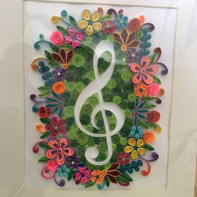 Paper Quilled OM Symbol Spiritual Art Meditation and Yoga Wall Decor - Etsy