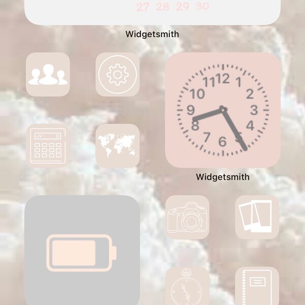 56 iPhone Home Screen Icons App Icon Covers for IOS 14, Fall Autumn ...