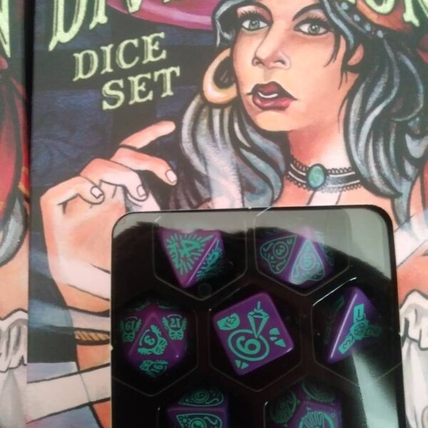 Crystal Ball D20 (A Single D20 From the Divination Dice Set) - Etsy