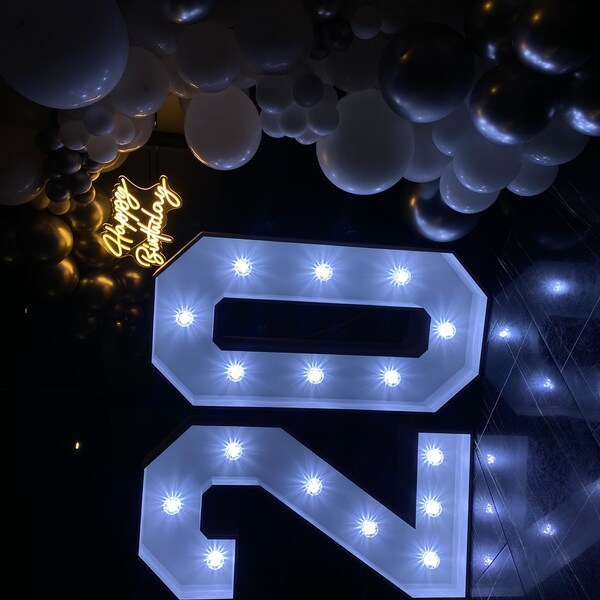 4ft Led Numbers - Etsy UK