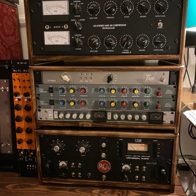 4U Studio Rack 15 Depth Solid Wood Customizable - Etsy