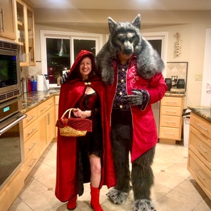 Gray Werewolf Headdress Werewolf Mask Gray Wolf Mask Animal - Etsy