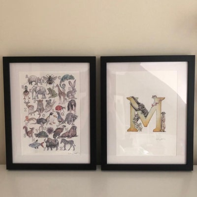 Dinosaur & Extinct Animals Alphabet Dinosaur Alphabet - Etsy