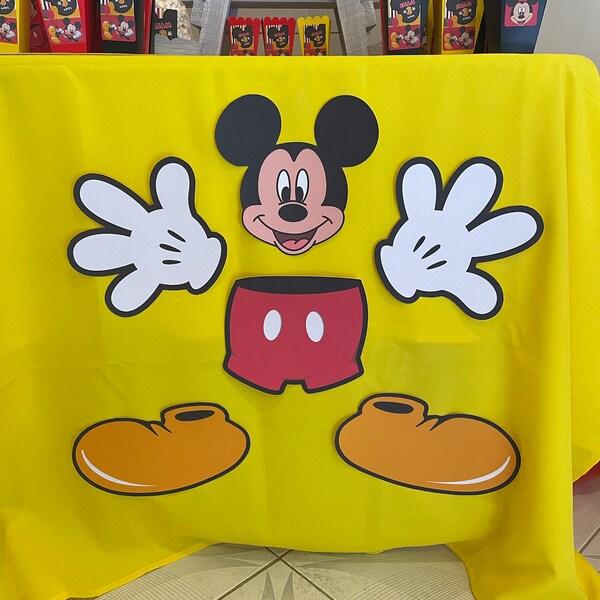 INSTANT DOWNLOAD Mouse Birthday Party Table Centerpiece / Printable DIY ...