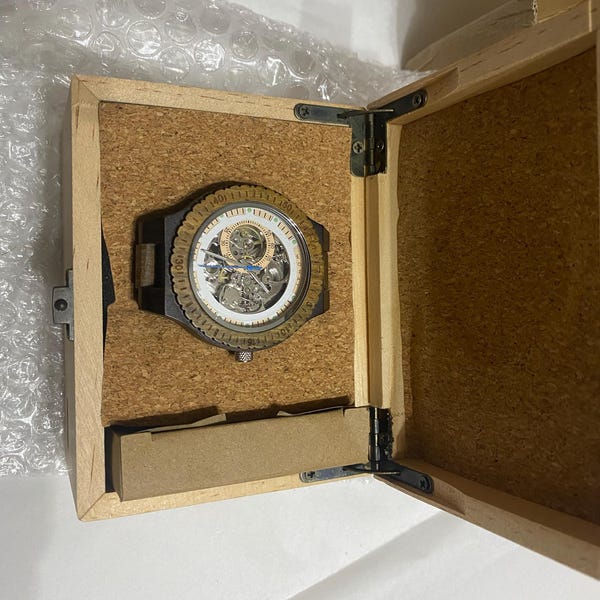 Enchanted Forest Wooden Timepiece - Personalized Christmas Gift ...
