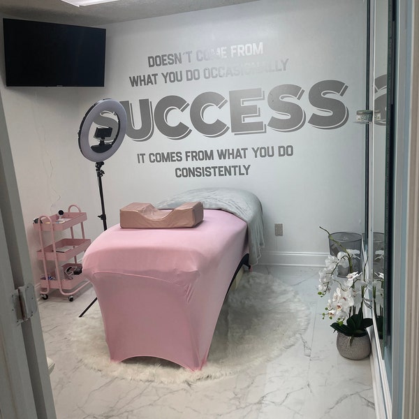 Success Wall Decal, Office Wall Art, Office Decor, Office Wall Decal ...