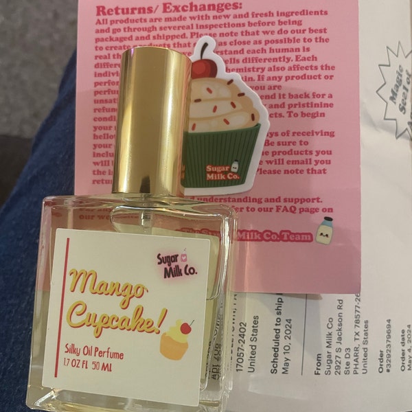 Chocolate Chip Cookie Perfume Hair and Body Perfume , Body Oil, Vegan ...