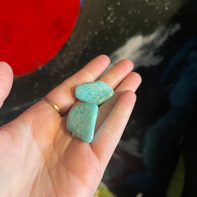 Amazonite Tumbled One Amazonite Tumbled Stone Amazonite - Etsy