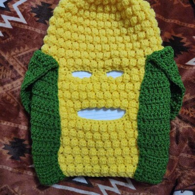 Crochet Corn Balaclava PDF DIGITAL DOWNLOAD Pattern - Etsy