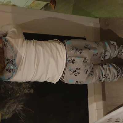 Instant Download PDF Sewing Pattern DIY Baby Split Pants Discreet Split ...