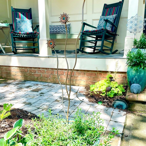 Largemouth Bass Metal Garden Stake, Fisherman Gift, Lake Fish Metal Art ...