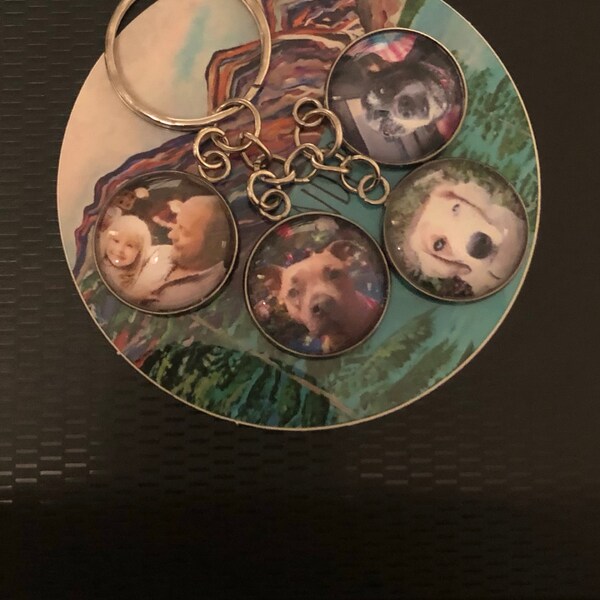 Mini Wood Block Keychain With Charm, "jenga" Block Keychain, Baseball ...