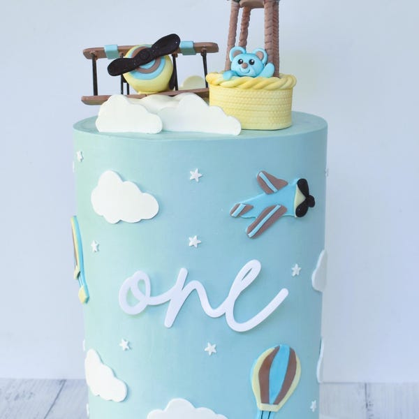 One Cake Topper Girl, 1 Cake Topper Girl, First Birthday Cake Decor ...