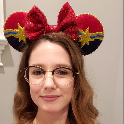 Captain Marvel Inspired Ears - Etsy