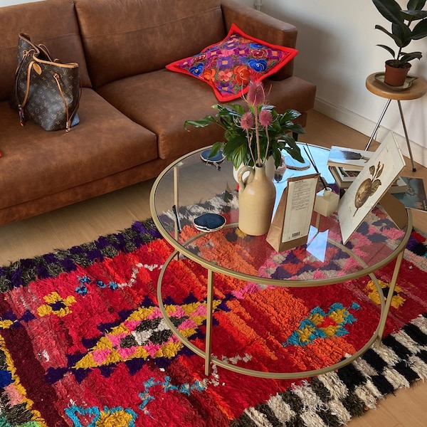 Moroccan Modern Green Rug, Authentic Moroccan Rug, Berber Carpet ...