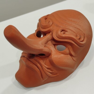 Traditional Japanese Hannya Mask Magnet, Oni Mask,samurai Mask fridge ...