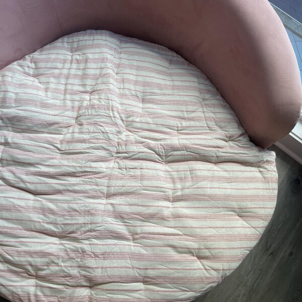 Linen Sofa Topper Couch Cover Pet Friendly Custom Size Handmade Couch ...