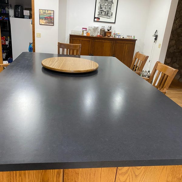 Wooden Toy Sit Spin and Grin Heavy Duty Lazy Susan Toy finished Stained ...