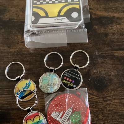 New York City Keychain Subway Map Officially MTA Licensed New York ...