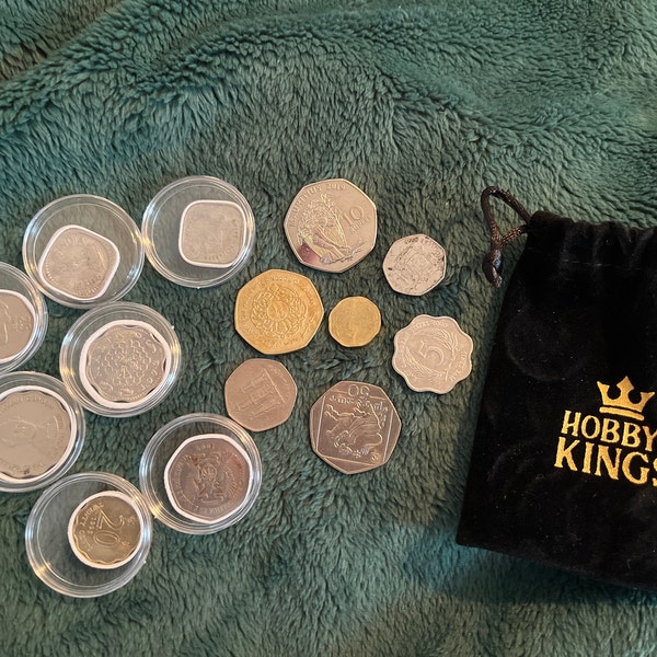 Lot of Unusual Unique Coins | Variaus Shapes and Forms | Square Diamond ...