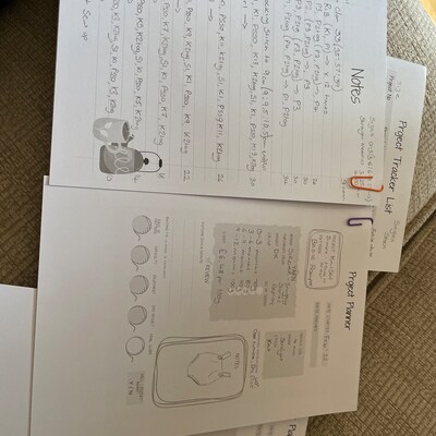 Custom Fiber Arts Order Form Knitting Order Form Crochet Small Business ...