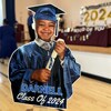 Custom Graduation Photo Fan| Personalized Graduation Fan| Grad Paddle ...
