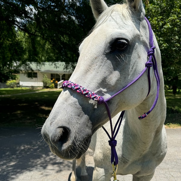 Custom 9 Strand Braided Barrel Reins, Loop Reins - Etsy