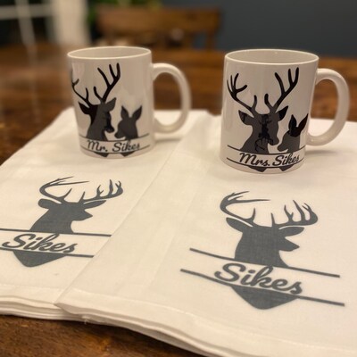 Deer Split Monogram Instant Digital Download Svg, Png, Dxf, and Eps ...