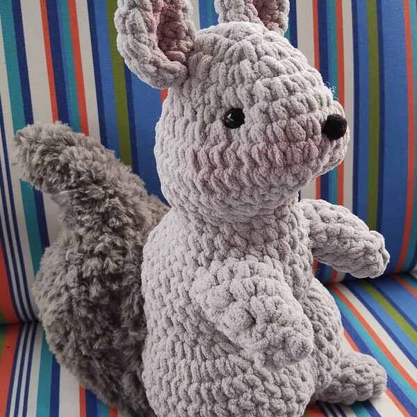 Crochet Pattern Squirrel / Crochet PATTERN Plush Toy / Amigurumi Stuff ...