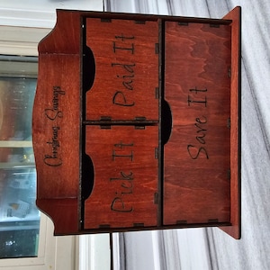 DXF, SVG Files for Laser Personalized Wedding Card Box, Box for Wedding ...